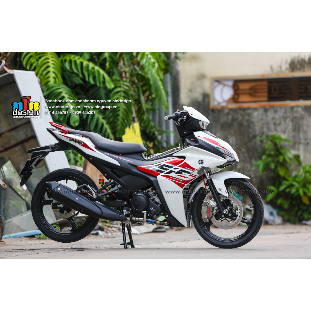 Exciter 155 stamp model N01 (Red and white) | Shopee Malaysia