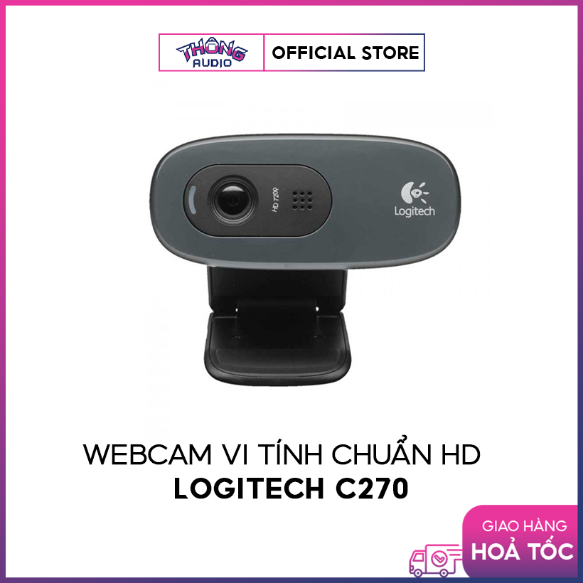 Logitech C270 HD video recording Webcam - Genuine product, | Shopee ...