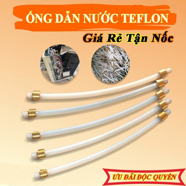 Teflon water pipes for CRM coffee machines and some other models ...