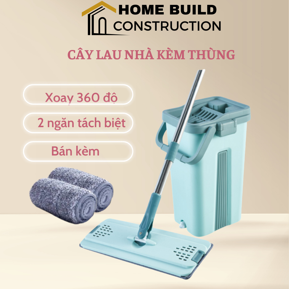 Smart Mop 360 Degree Self-Extracting, Mop With High-Grade Box, Smart ...