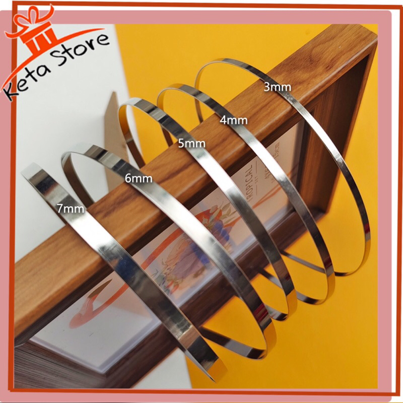 Stainless steel mane bone, hairband (1 piece) | Shopee Malaysia
