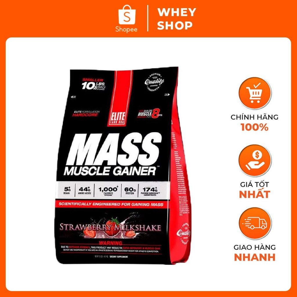 Mass Muscle Gainer Weight Gain Nutrition Milk 10Lbs | Shopee Malaysia