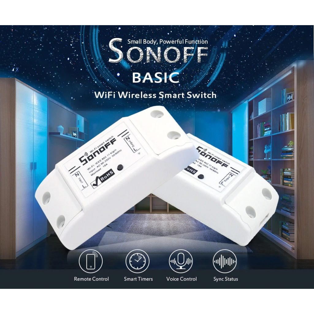 3g / 4G wifi remote control switch, Sonoff Basic smart switch ...