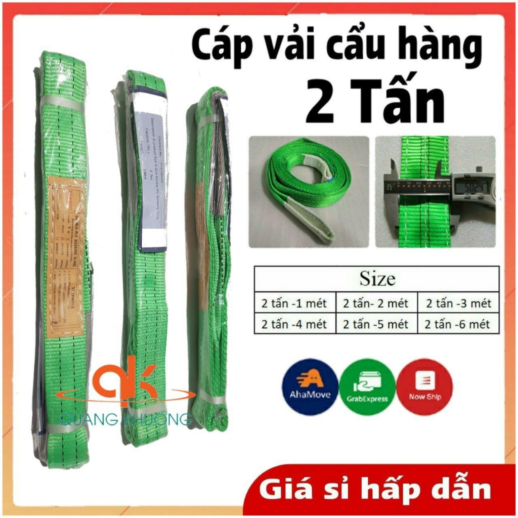 [ 2 Ton - 10 Meters ] Crane Fabric Cable 2T10M, 50mm Version, Ratio 5 :1 (All Sizes) | Shopee ...