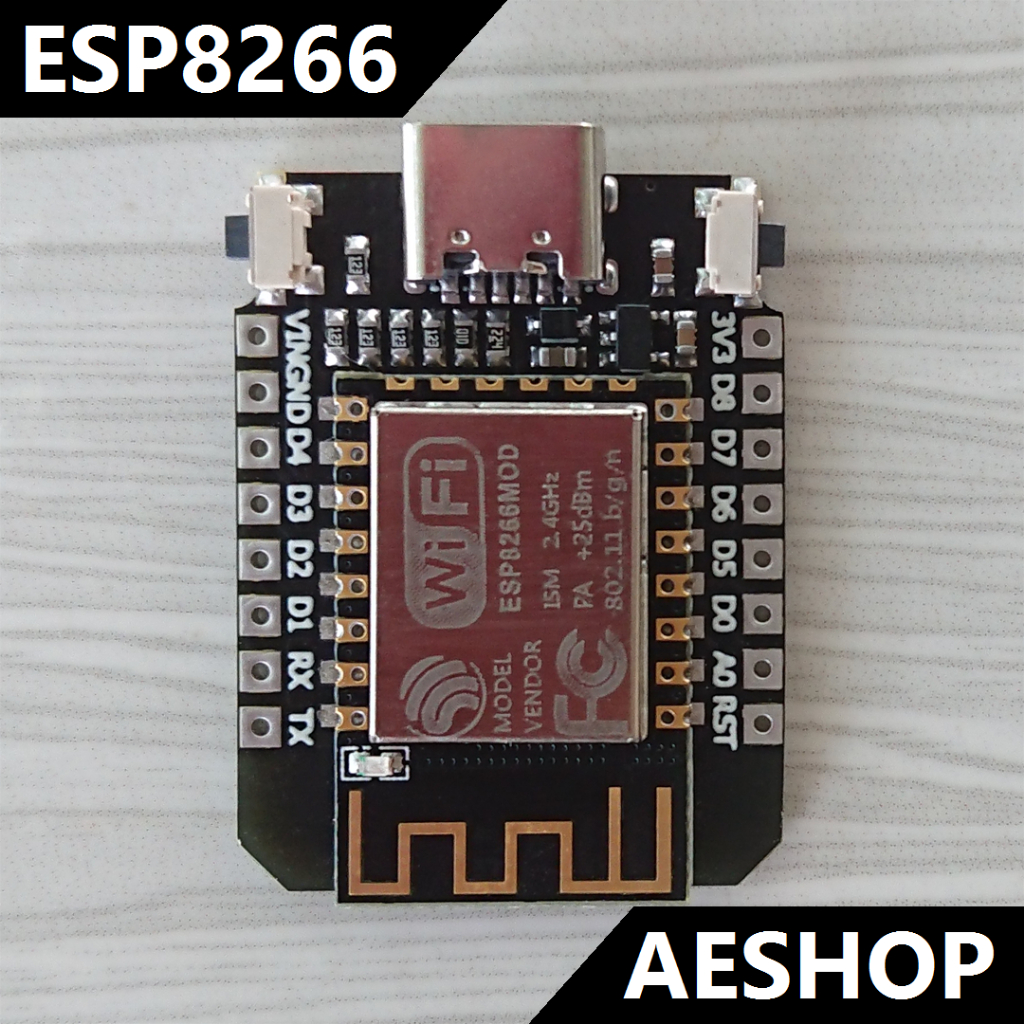Development Kit ESP8266 D1 Lite Type C Version | Shopee Malaysia