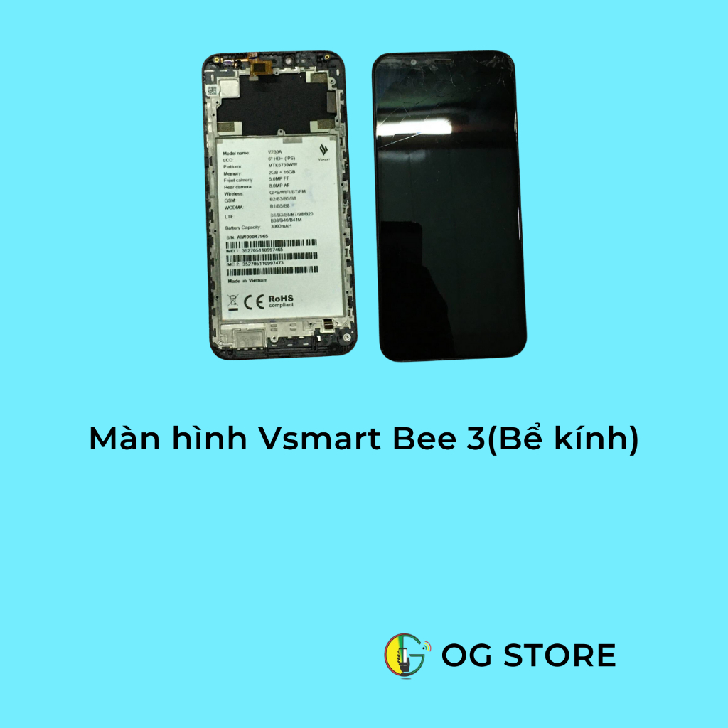 Vsmart Bee 3 Screen Removes The Device (Good Glass Break Screen ...