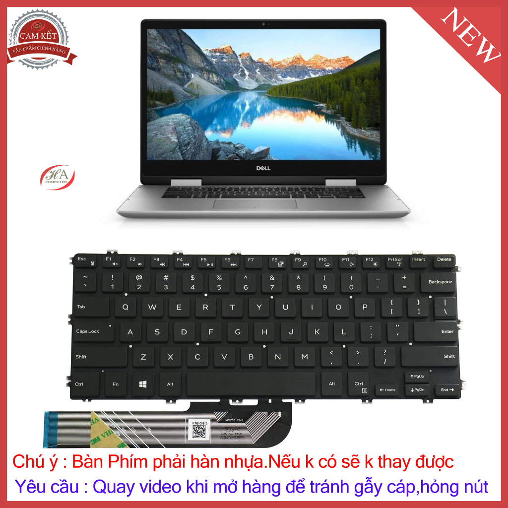 Dell Inspiron 5591 2-in-1 Keyboard | Shopee Malaysia