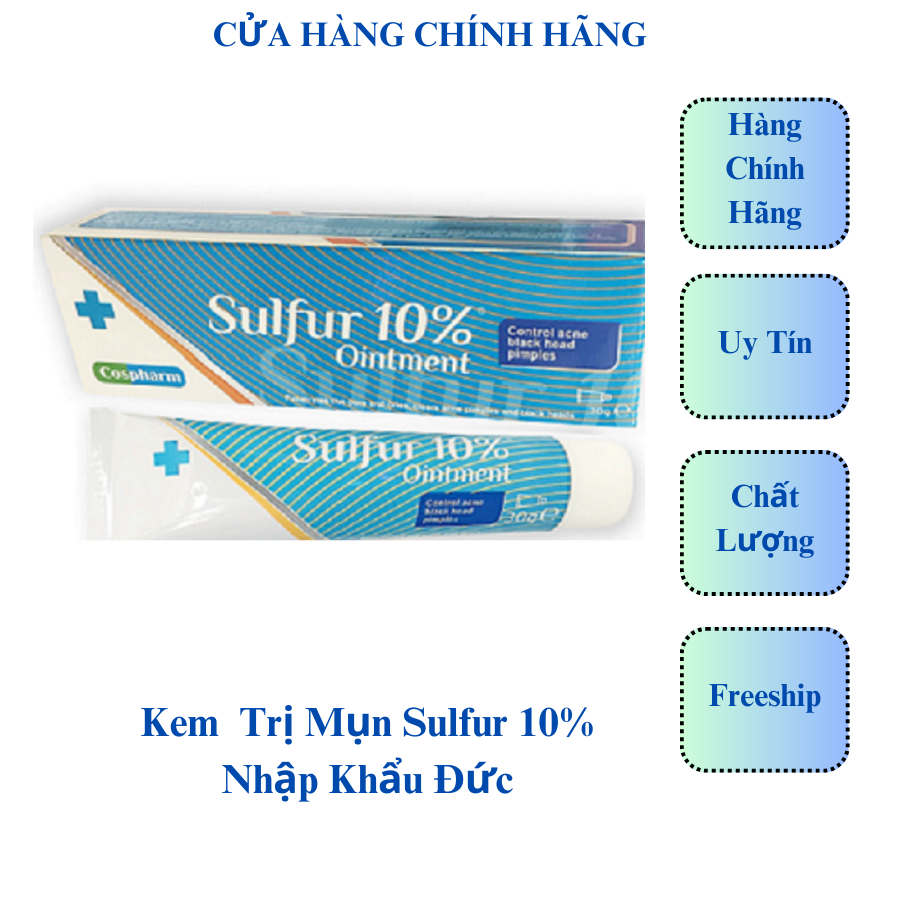 Sulfur Ointment 10% Cream for People with Acne / Crevil Sulfur Ointment ...