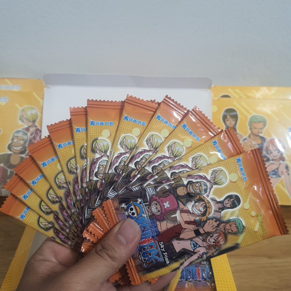 [Full Box] 180 One Piece Sky Piea cards 36 packs - Pirate cards ...