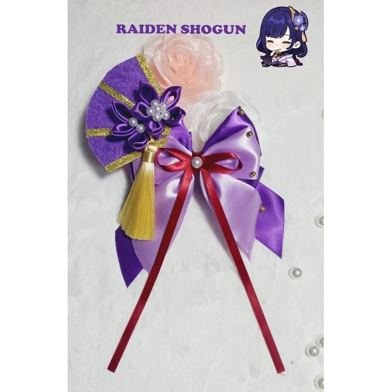 Raiden Shogun-genshin impact bow clip | Shopee Malaysia