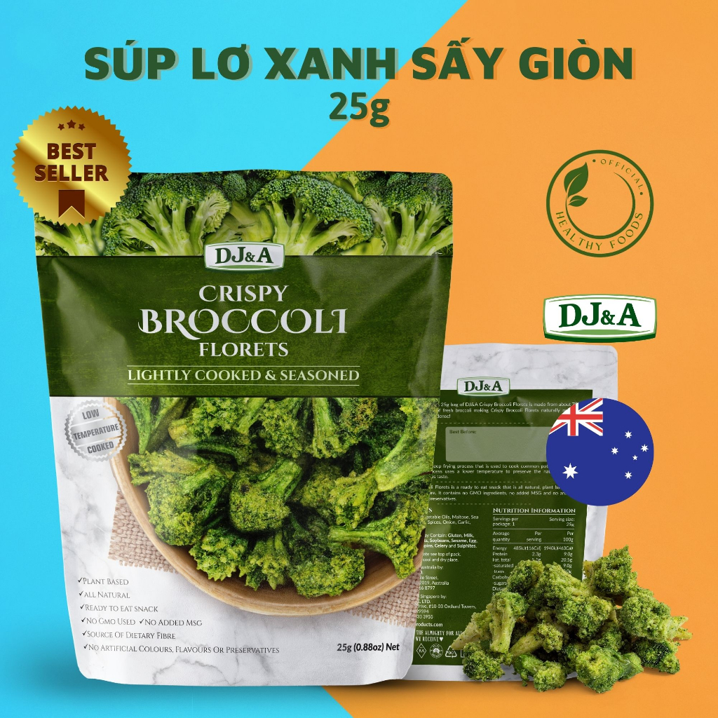 Crispy Dried Broccoli DJ&A - Crispy Dried Broccoli DJ&A Vinegar and Sea ...