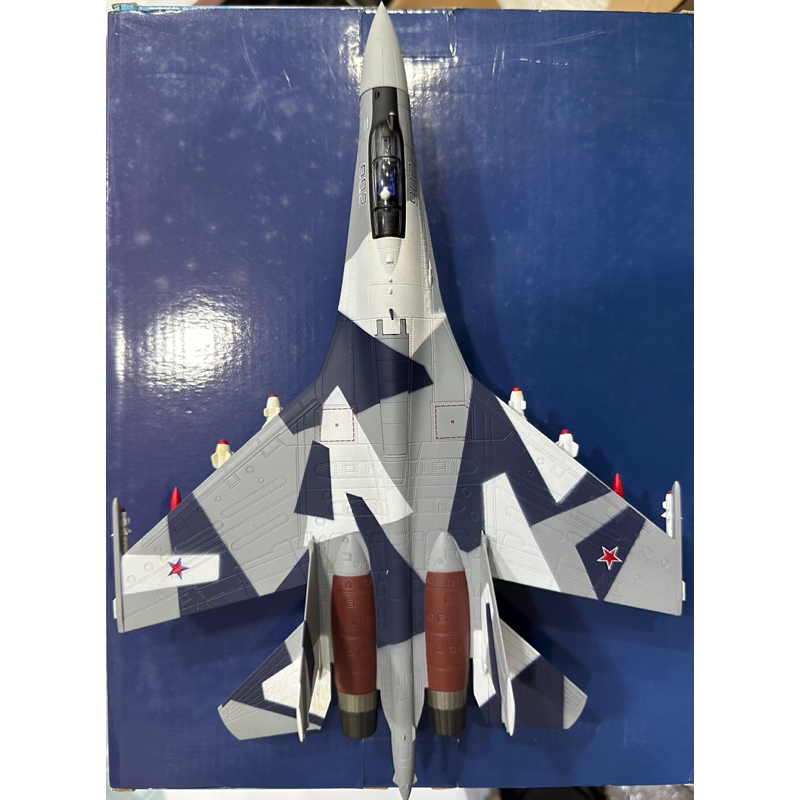 [HUGE Equipment] Soviet-Russian Sukhoi Su-35 aircraft model, metal 1:72 ...
