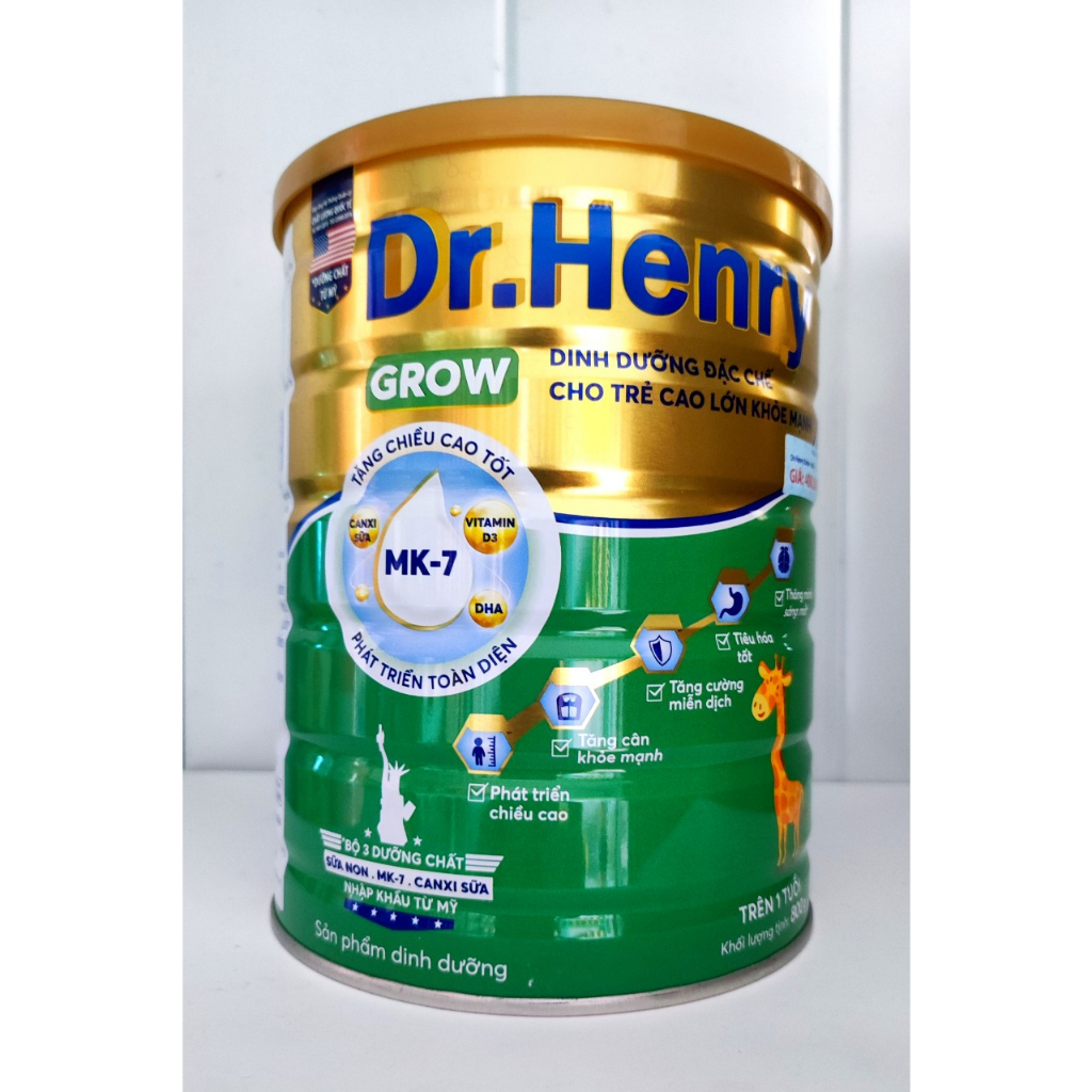 Dr. henry grow [800g] - Date 12.26 | Shopee Malaysia