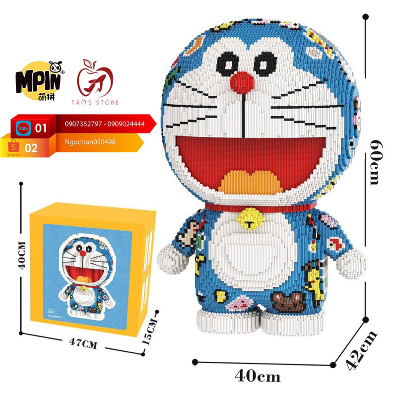 60cm Doreamon Model Assembly Kit (With B7000 50ml Glue) | Shopee Malaysia