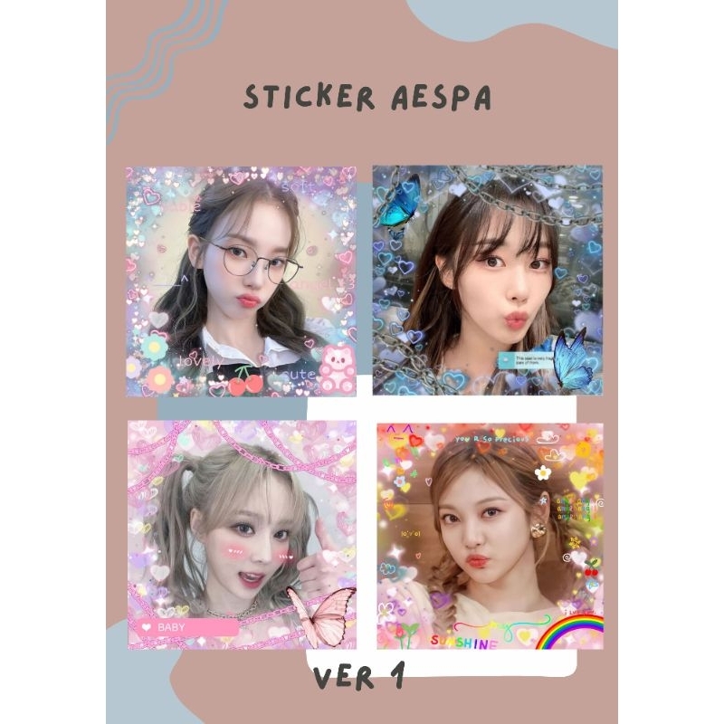 Aespa SEALING STICKER | Shopee Malaysia