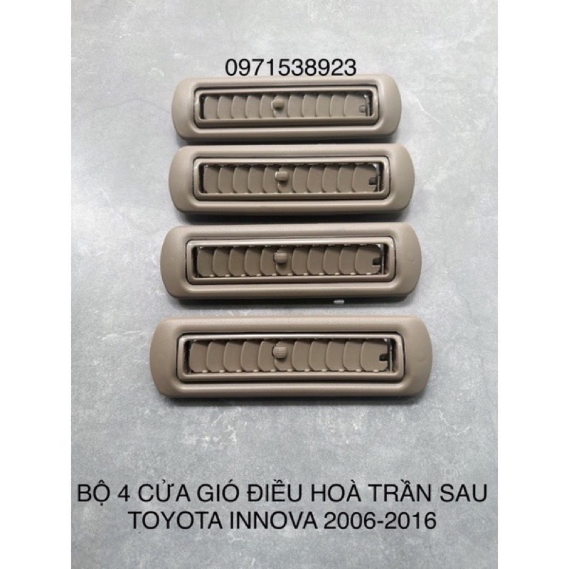Set Of 4 Rear Air-Conditioning Doors TOYOTA INNOVA 2006-2016 | Shopee ...