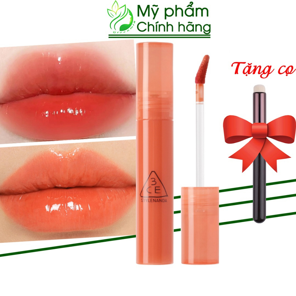 3ce SYRUP LAYERING TINT AFTERNOON PEACH Matte Lipstick TINT PEACH ...