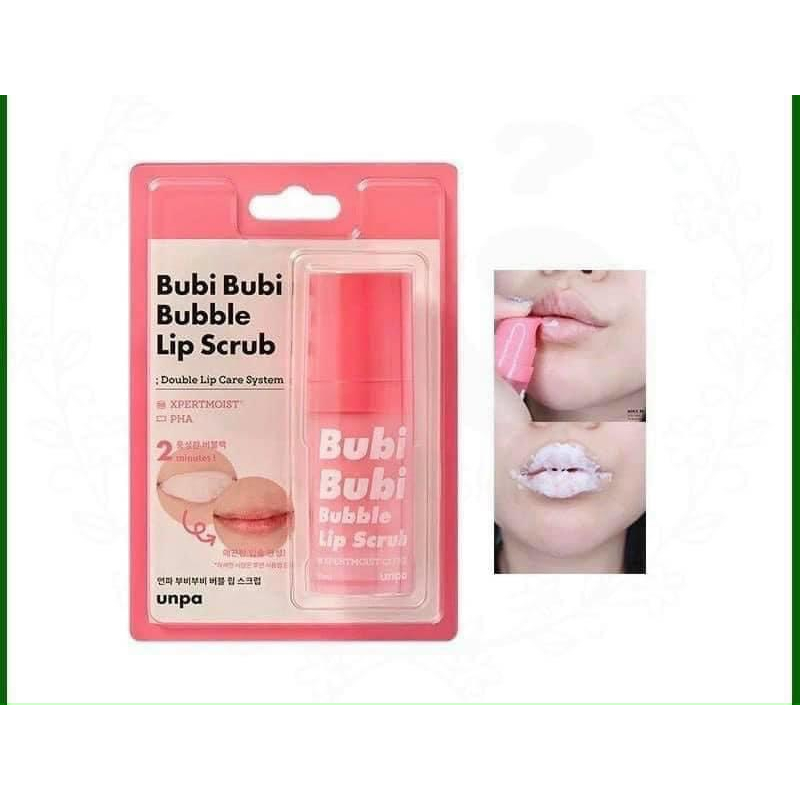 Exfoliate Lips Bubi Bubi Lip Effervescent New Model. No Burning Pain ...