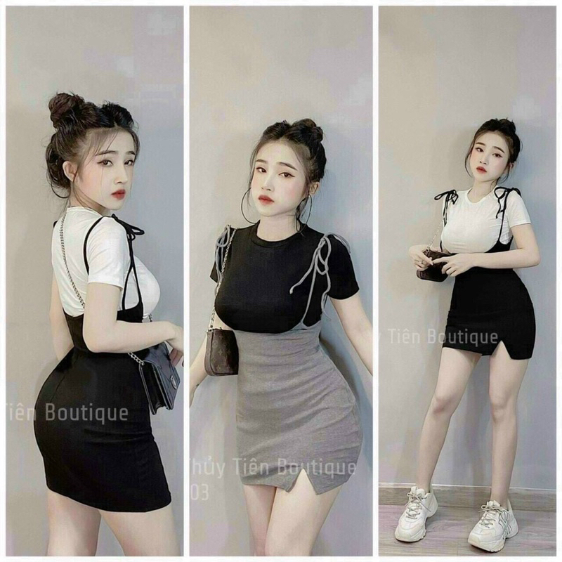 BEAUTIFUL Loose Camisole Set with Slits and Beautiful BODY SET09 ...