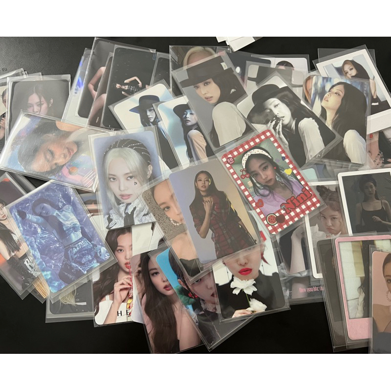 [LovNie-JENNIE] Jennie BLACKPINK Genuine Synthetic Corner Photo Card ...