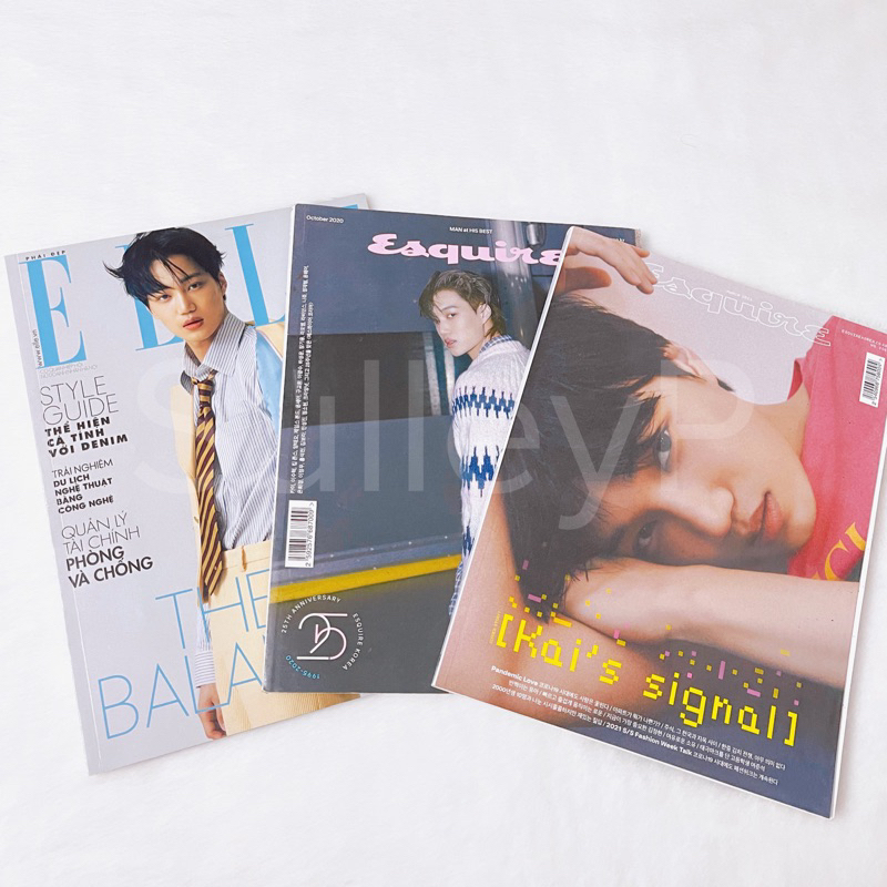 Kai EXO Magazine (Read Carefully The Description) | Shopee Malaysia