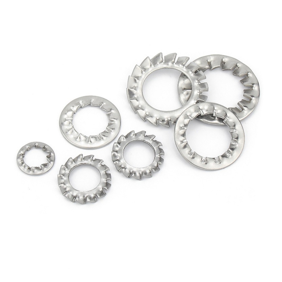 Anti-rotation locking tooth washers - 304 stainless steel washers for ...