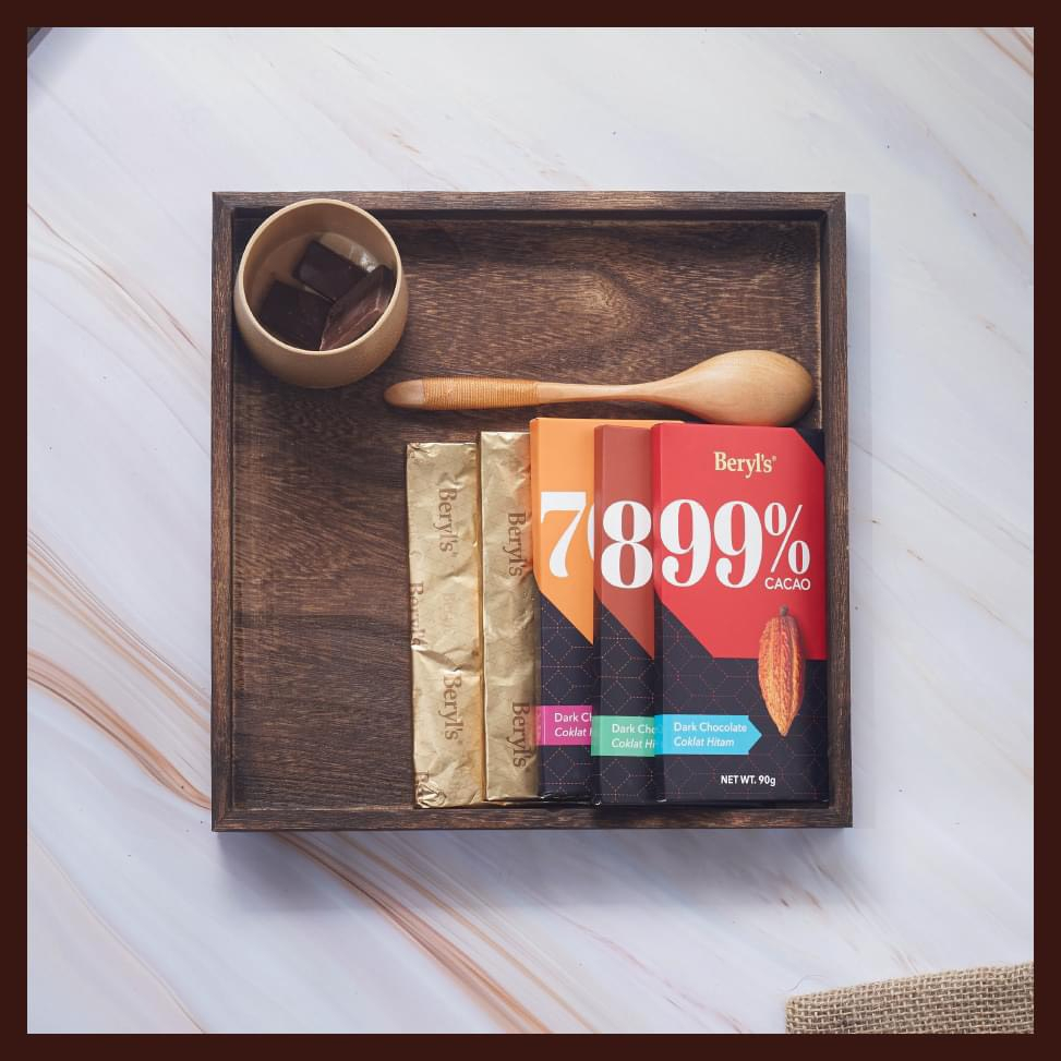 (5 Flavors) Beryl Bar 85g Chocolate no sugar Pure Black Bitter ...