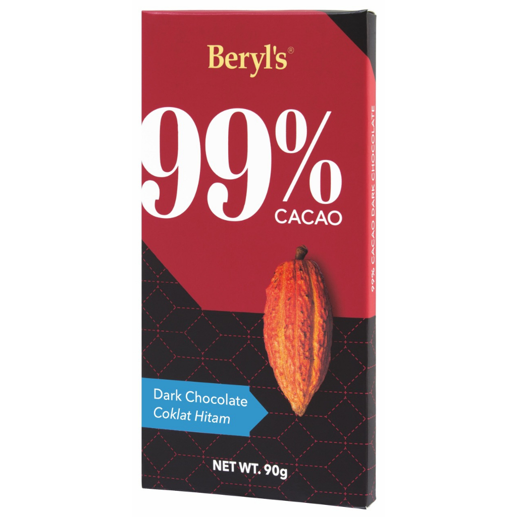 (5 Flavors) Beryl Bar 85g Chocolate no sugar Pure Black Bitter ...