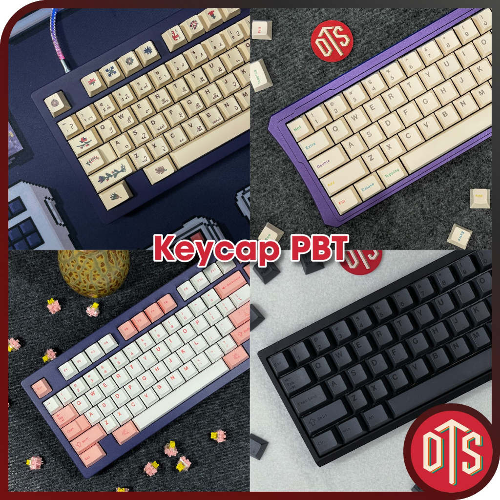 Compilation of cheap quality PBT dyesub Cherry profile keycaps ...