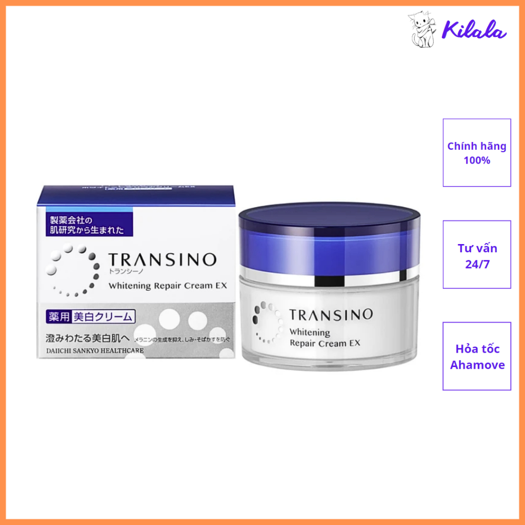 Transino Whitening Repair Cream EX 35g, domestic product in Japan | Shopee Malaysia