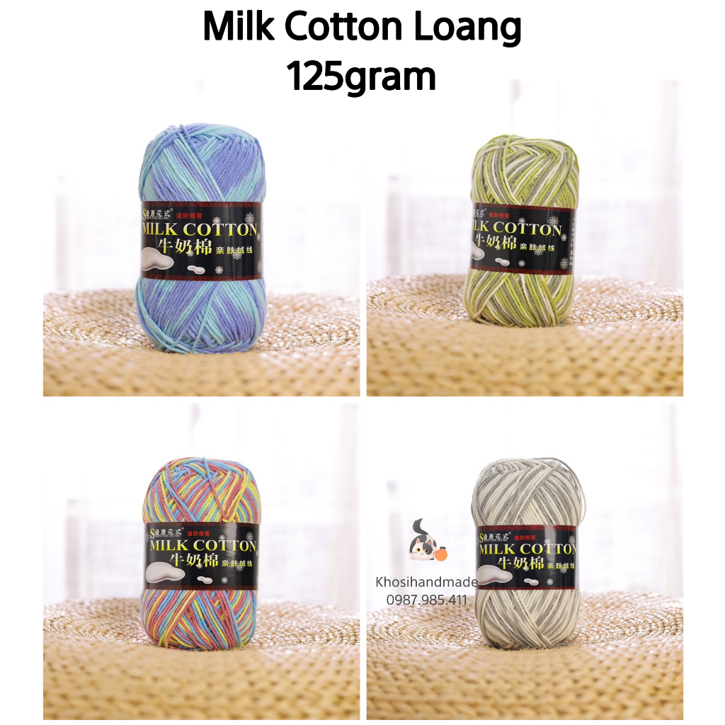 Milk cotton wool 125 grams (Color Palette) | Shopee Malaysia