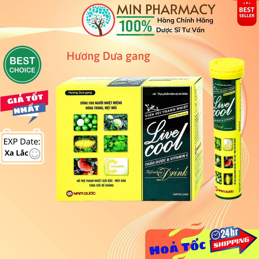 Live COOL Men's Medicine Effervescent Powder (Livecool) Clears Heat ...
