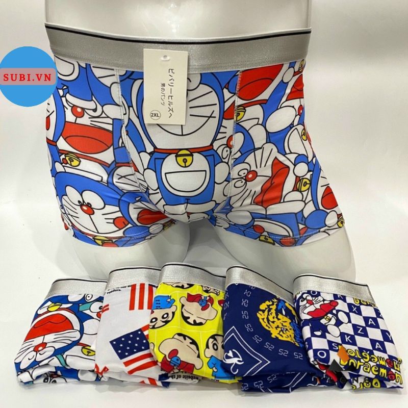 Cute and adorable doraemon-shaped elastic men's underwear | Shopee Malaysia