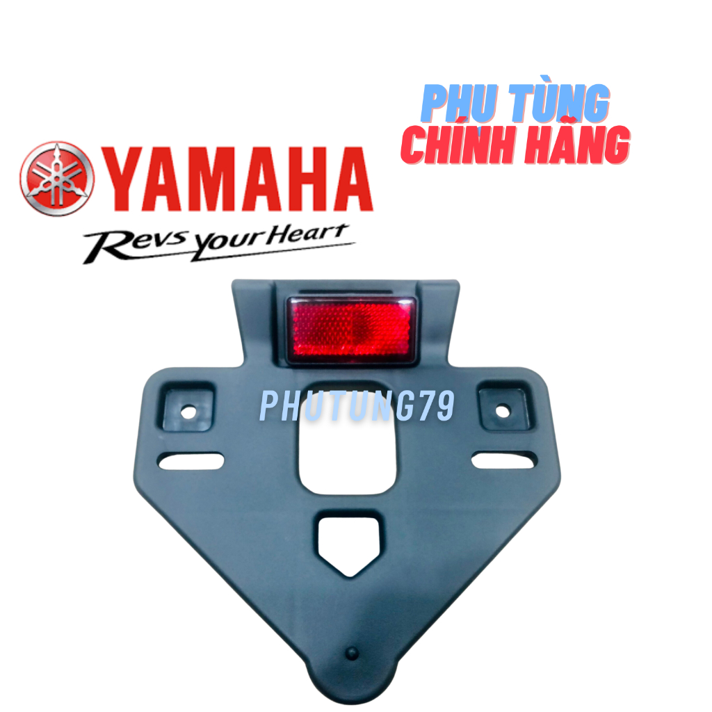 Genuine YAMAHA LICENSE PLATE CATCHING PAD (CAN BE USED ON ALL TYPES OF ...