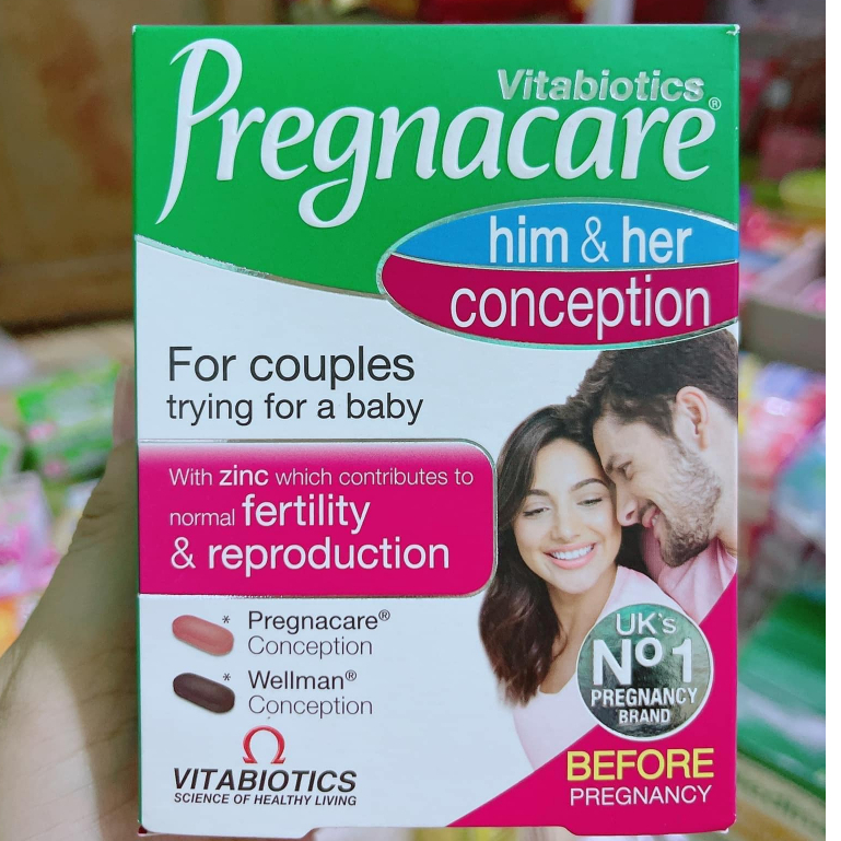 Pregnacare Him And Her Conception 60v Fertility Pill | Shopee Malaysia