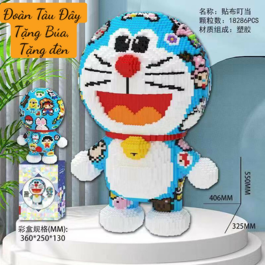 Trend Mon Tattooed. Large Tattooed doraemon Assembly Model 55cm, Super ...