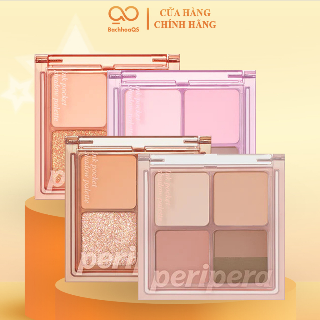 Peripera Eyeshadow Palette Western Orange Brown Ink Pocket Shadow ...