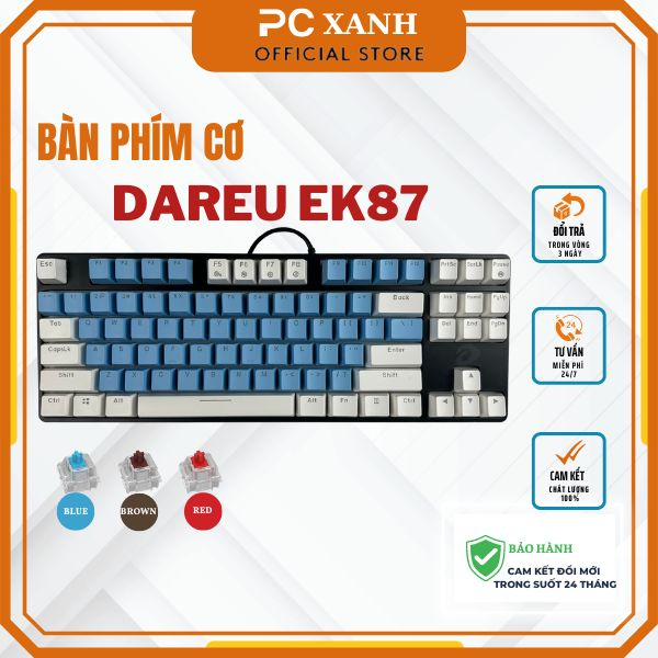 Dareu EK87 87-key red switch brown switch blue switch color changing ...