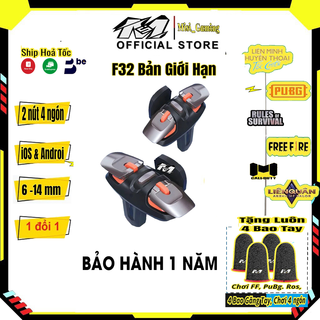 Pubg fire button, FF F32 upgrade New 2025. Gaming button set comes with ...