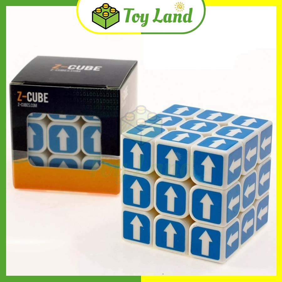 Rubik Shepherd's Cube Rubic Variant 3x3 Blue and White Arrow Assembling ...