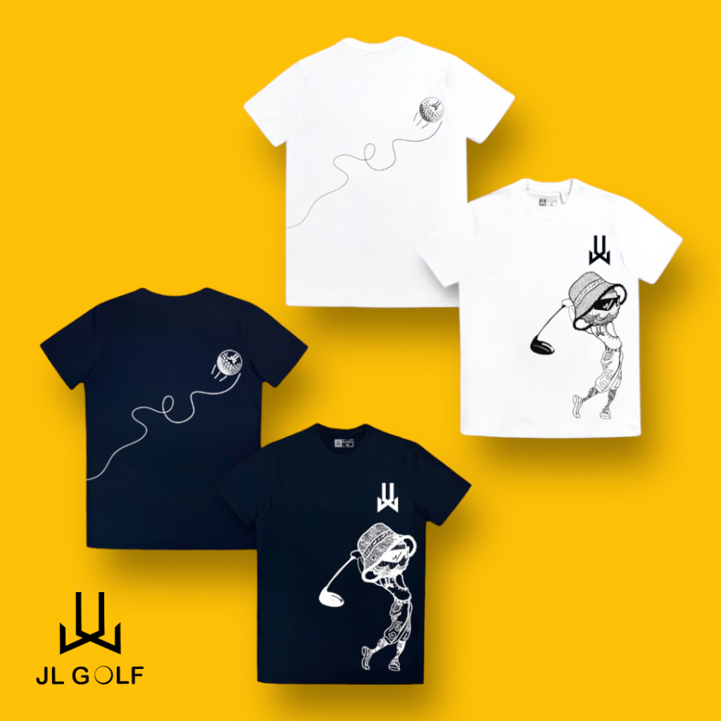 Fashionable JL GOLF Unisex T-shirt, genuine JL M01 T-shirt | Shopee ...