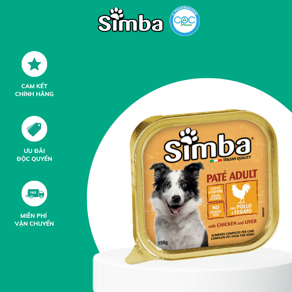 Simba Pate for Dogs Chicken and Liver Flavor 150g | Shopee Malaysia