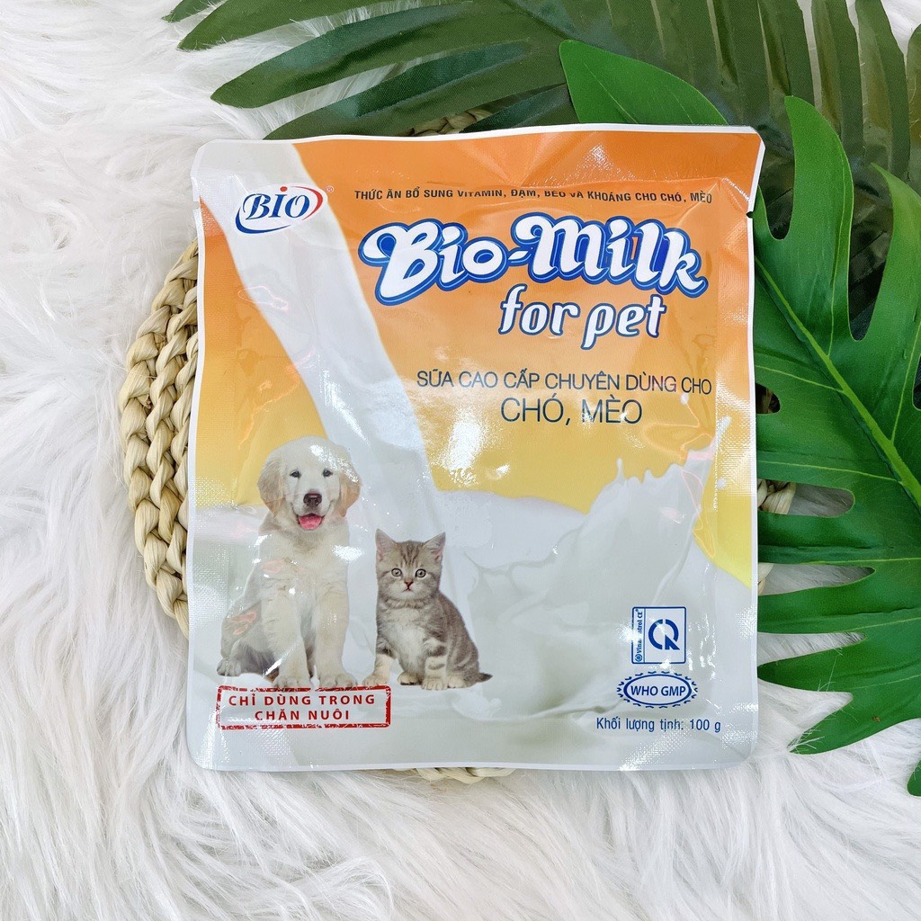 Bio Milk for Pet Cats and Puppies 100g Pack Nice House Store | Shopee ...