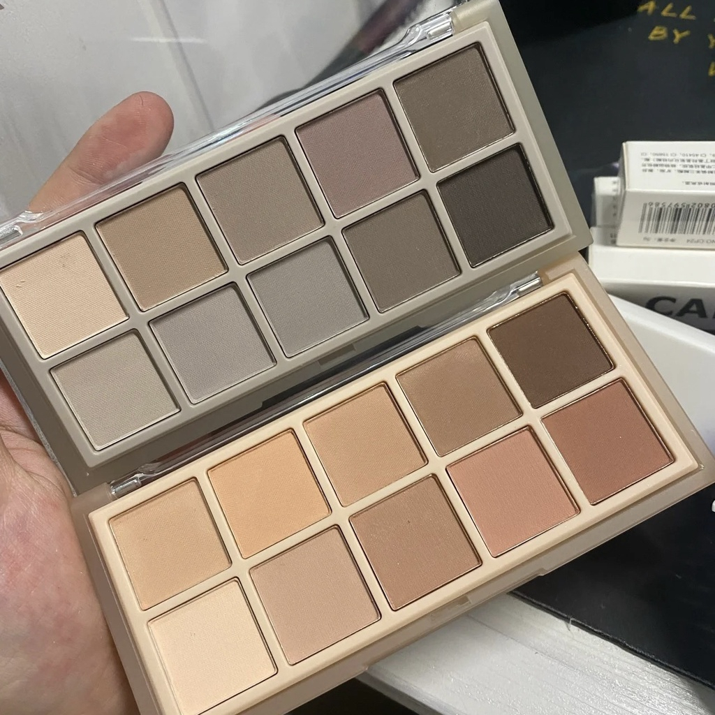 Sweet Mint eyeshadow palette 10 Sweet Mint colors with long-lasting ...