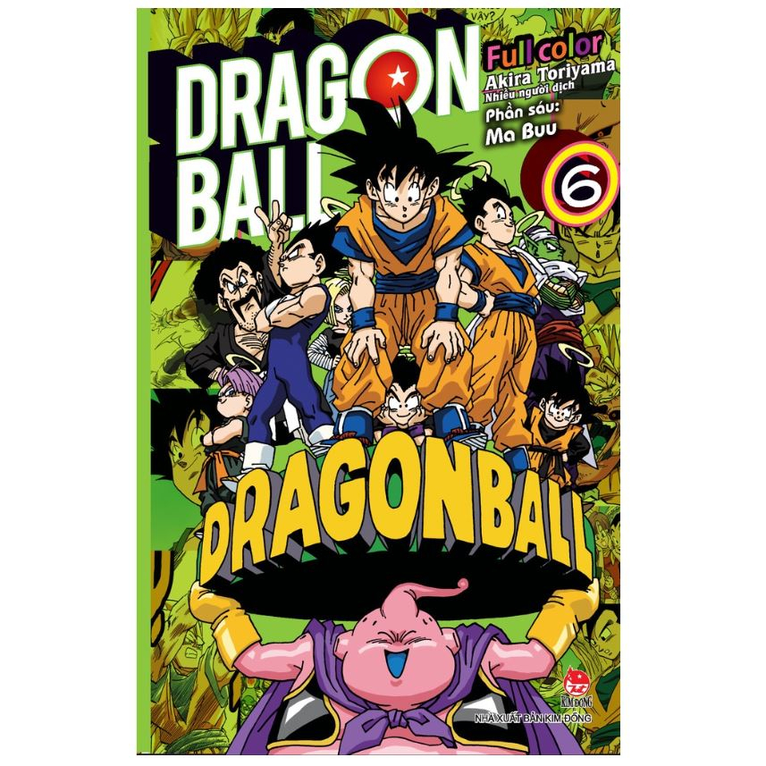Comic - Dragon Ball Full Color - Part Six - Kim Dong Publishing House ...