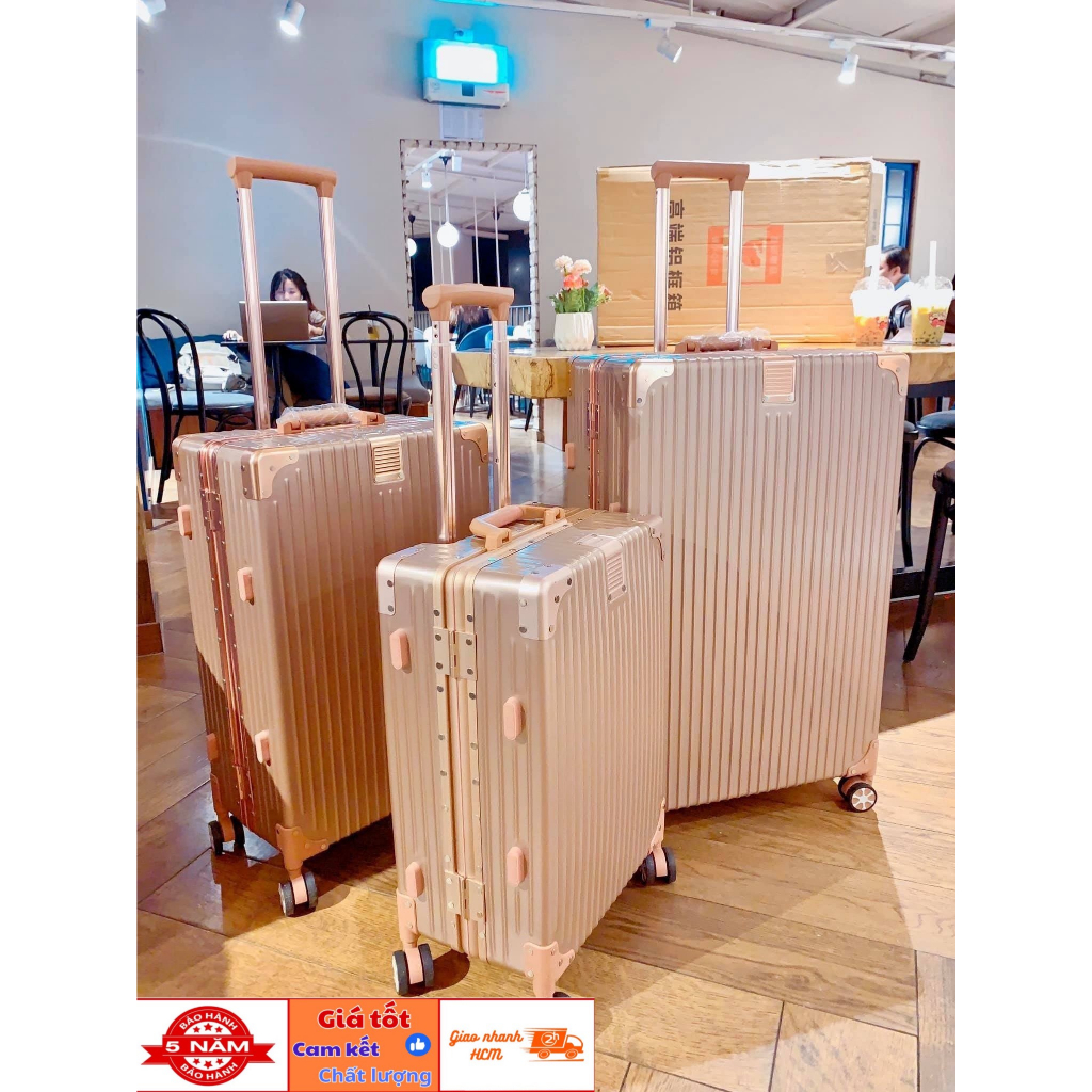 [Premium Suitcase] Travel suitcase with ALUMINUM FRAME, CLAMP LOCK ...