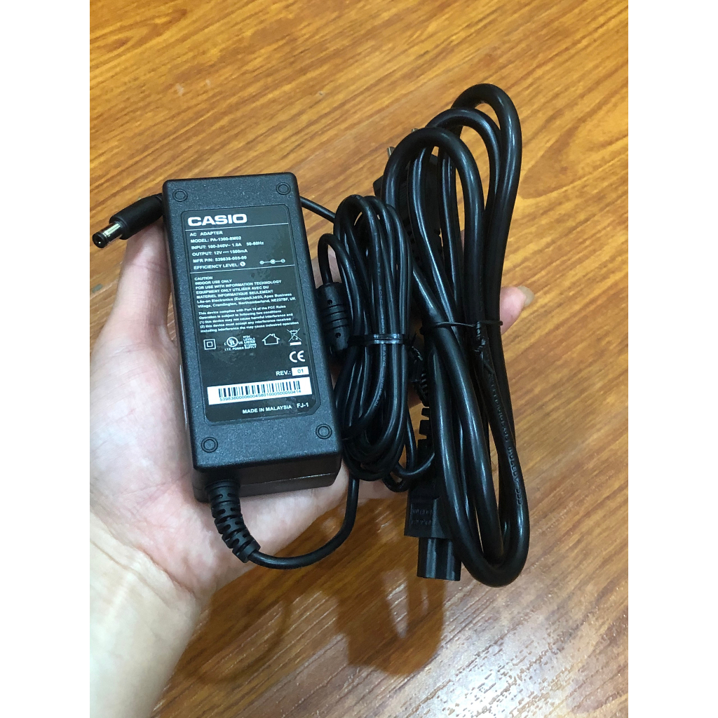 Genuine casio CTK-750 guitar power adapter | Shopee Malaysia