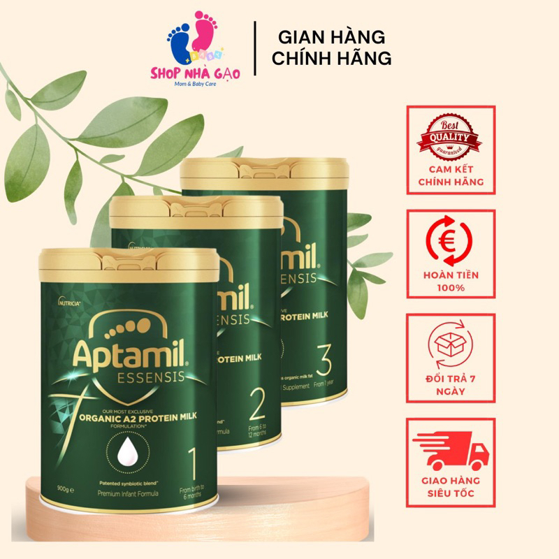 Aptamil Essensis Organic A2 Protein Milk Box 900g | Shopee Malaysia