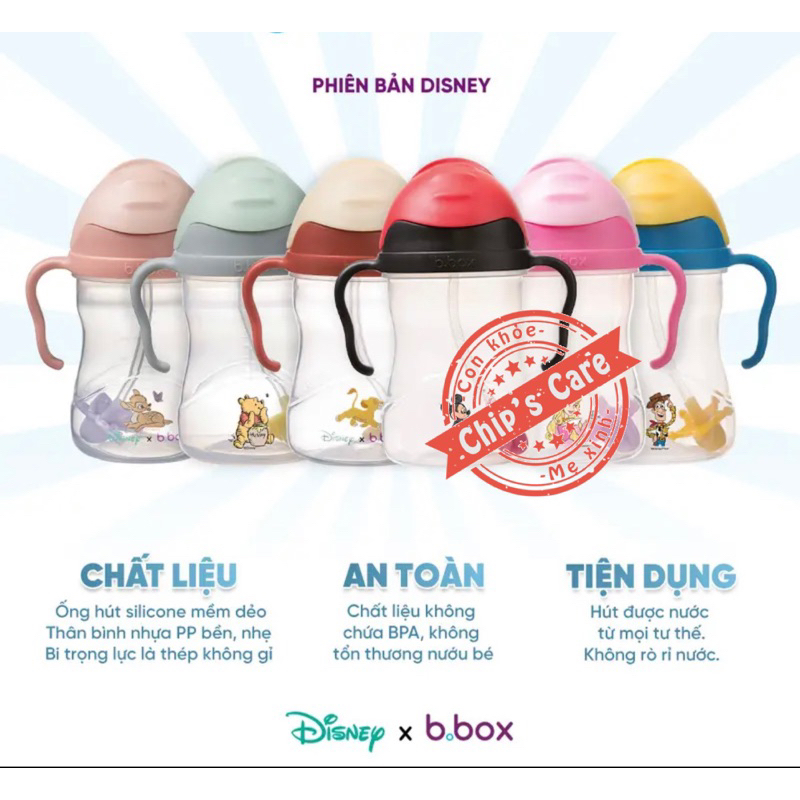 B.box Bbox Disney Bottle For Babies From 6 Months And Up 240ml | Shopee ...
