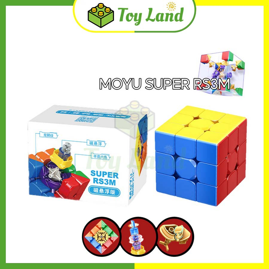 Rubik 3x3 Super RS3M 2022 Maglev MoYu MF3RS3 M Magnetic Rubik's Cube ...